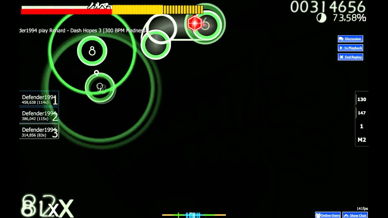 [osu!]Dash Hopes 3 - 300 BPM - YouTube