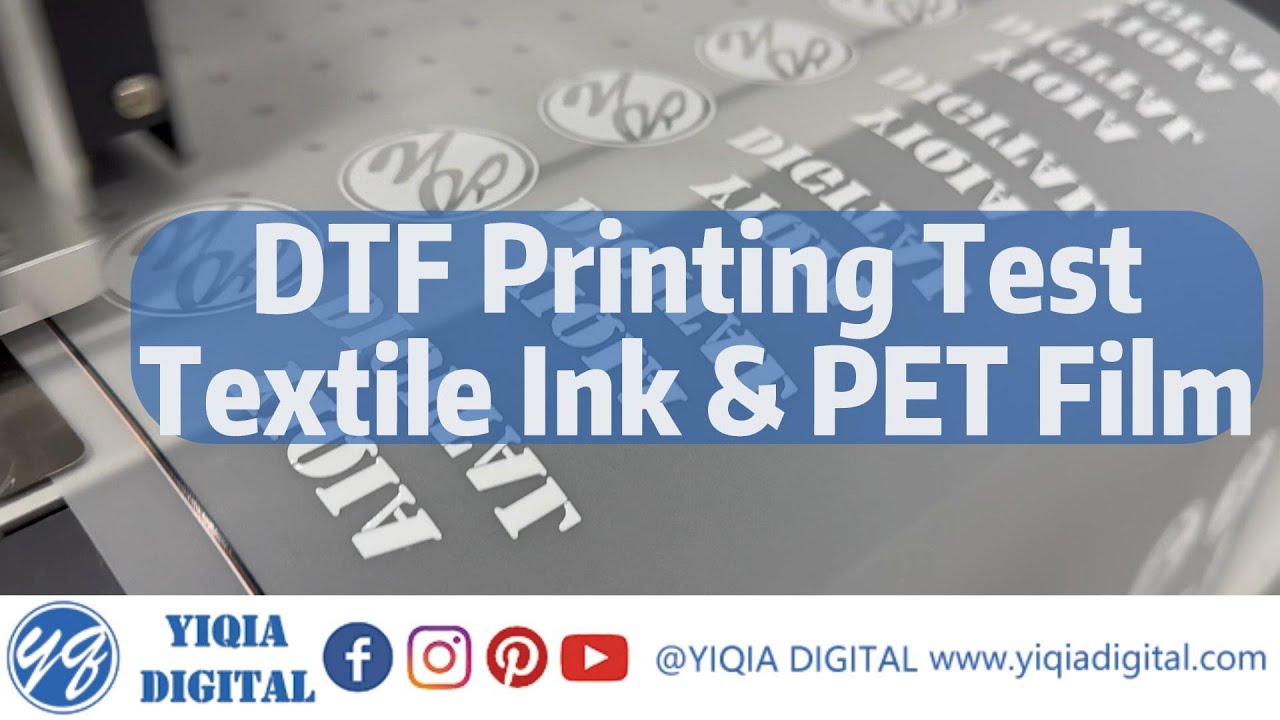DTF PRINTING TEST YIQIA DIGITAL - YouTube