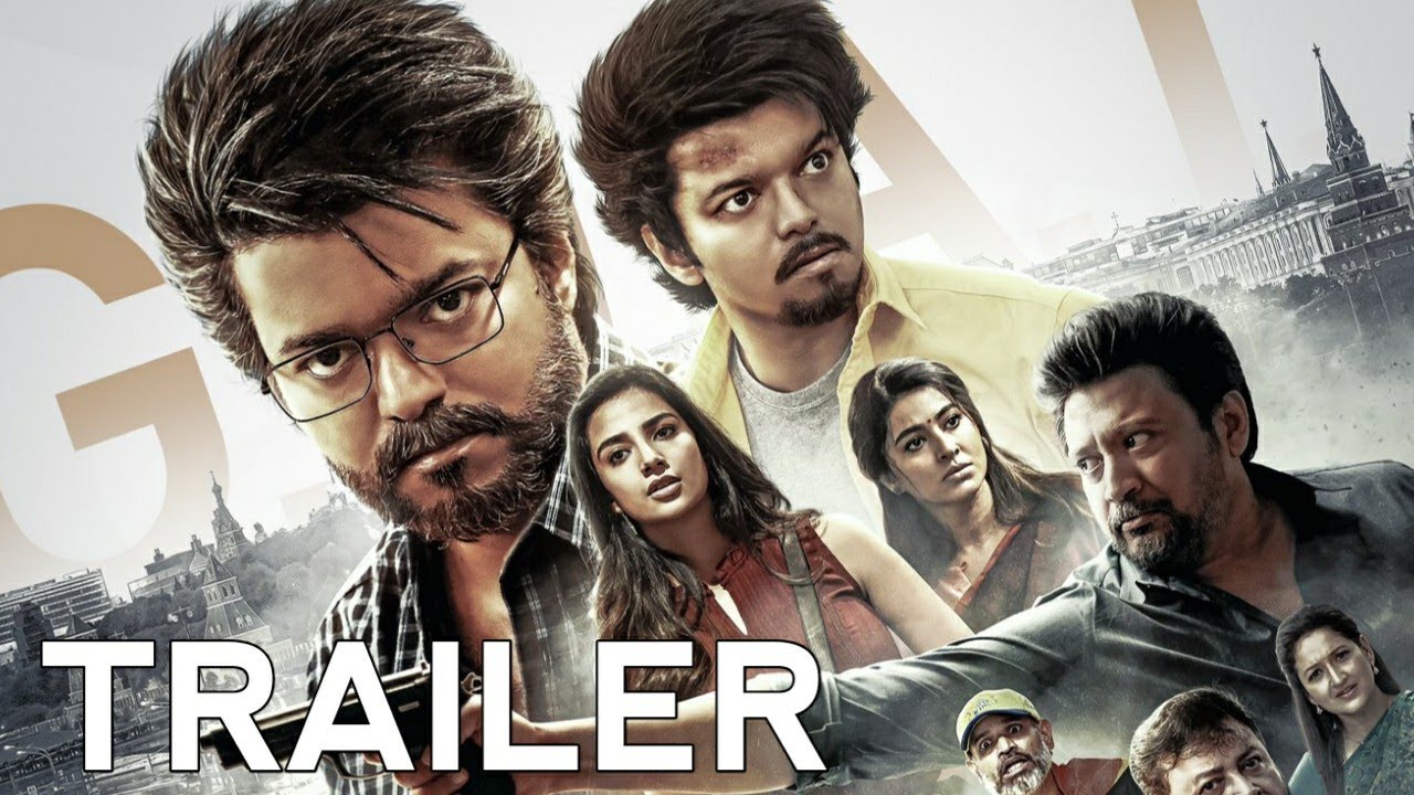 Official - GOAT Trailer Release Update Poster| Thalapathy Vijay | GOAT ...