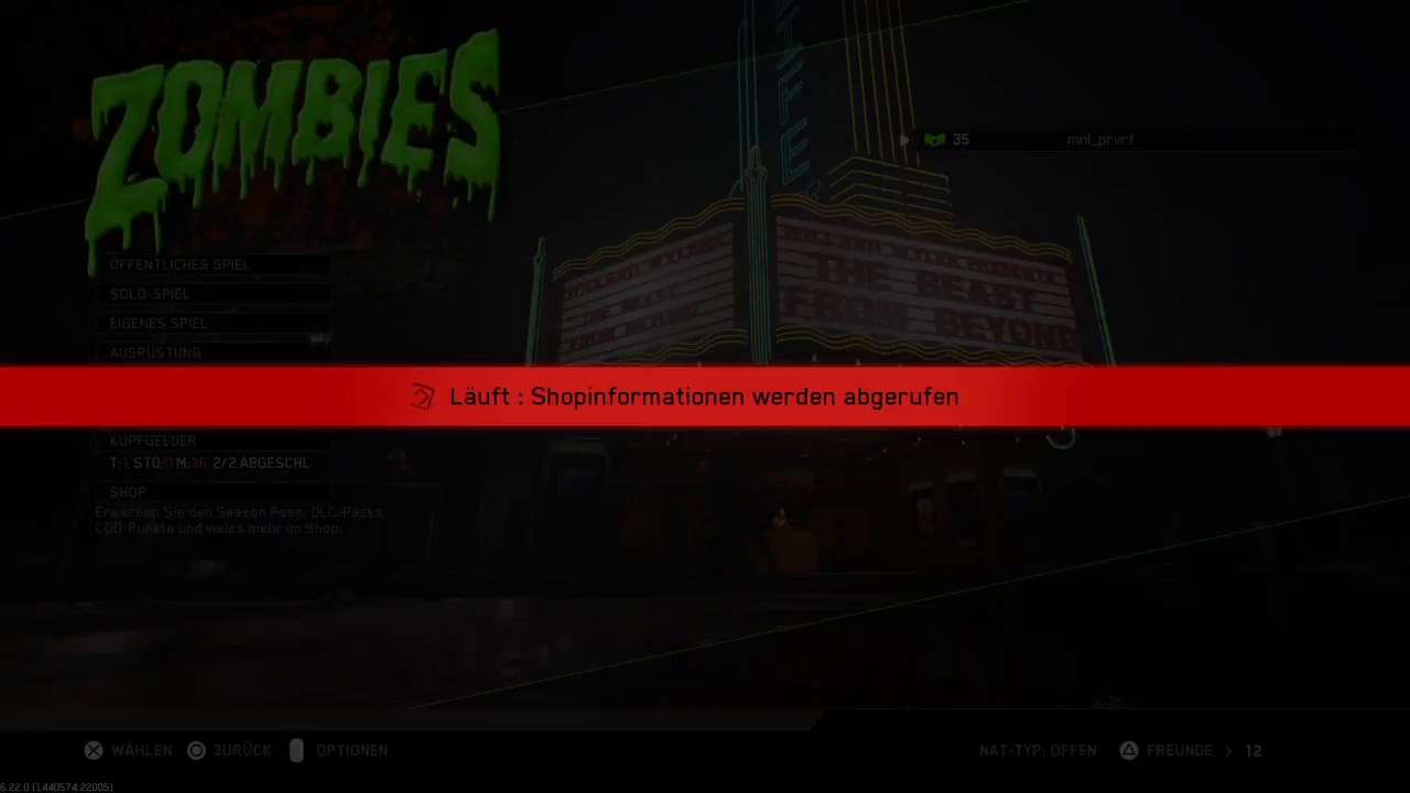 IW Zombies Live - YouTube
