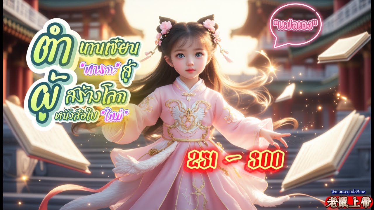 251-300 ตำนานเซียน"ทารก" สู่ ผู้สร้างโลกหนังสือใบ"ใหม่"-Lu Chao Chao-🎯 ...