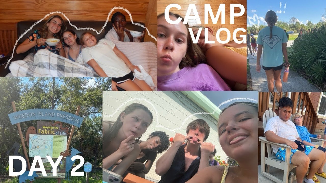 Summer camp day 2! - YouTube
