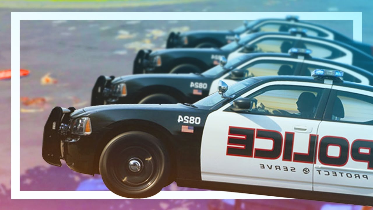Cop Car Drag Race - King of the Kill Funny - YouTube