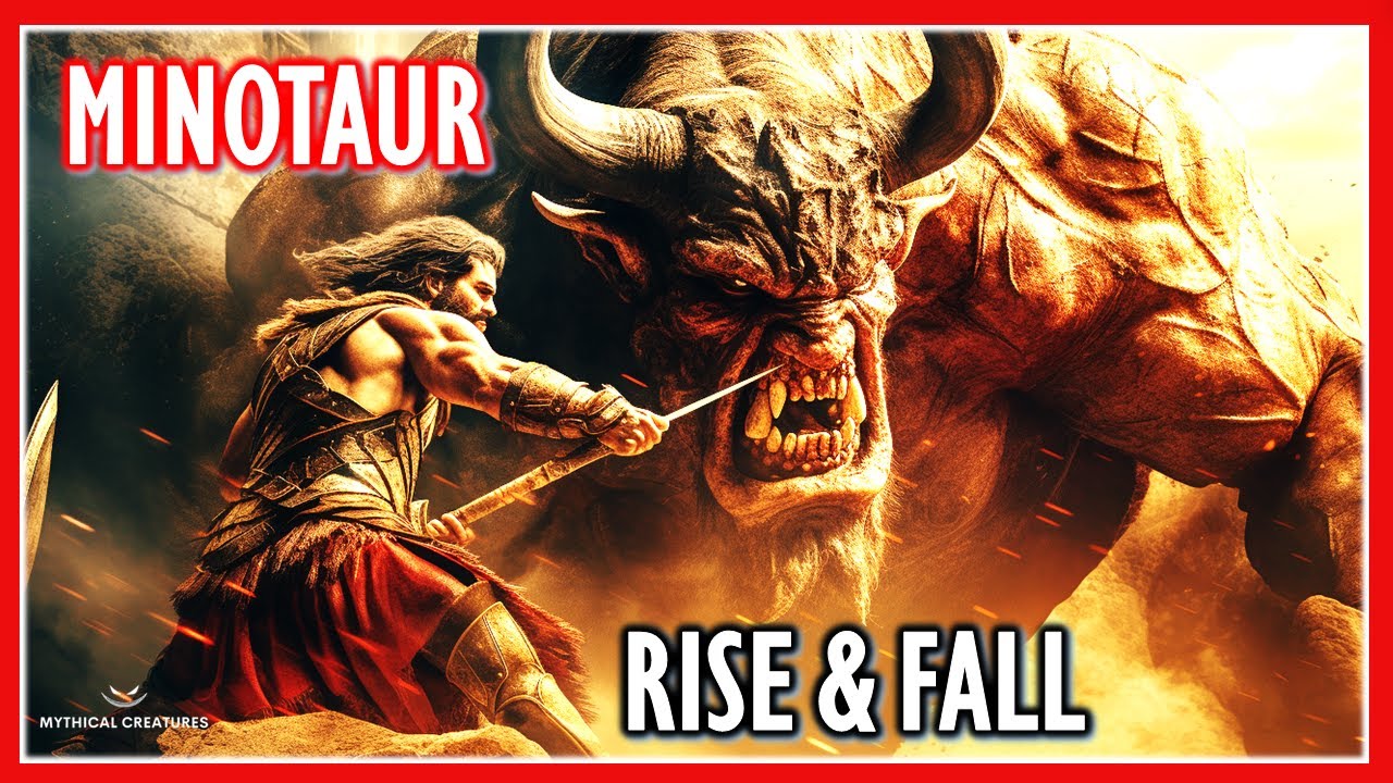 Who Killed The Minotaur? #greekmythologyexplained #minotaur - YouTube