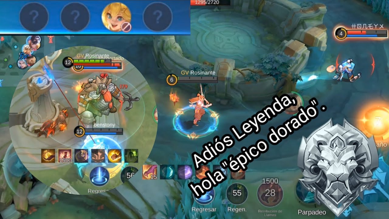 Escapé de epico amarillo| Mobile Legends s35 - YouTube