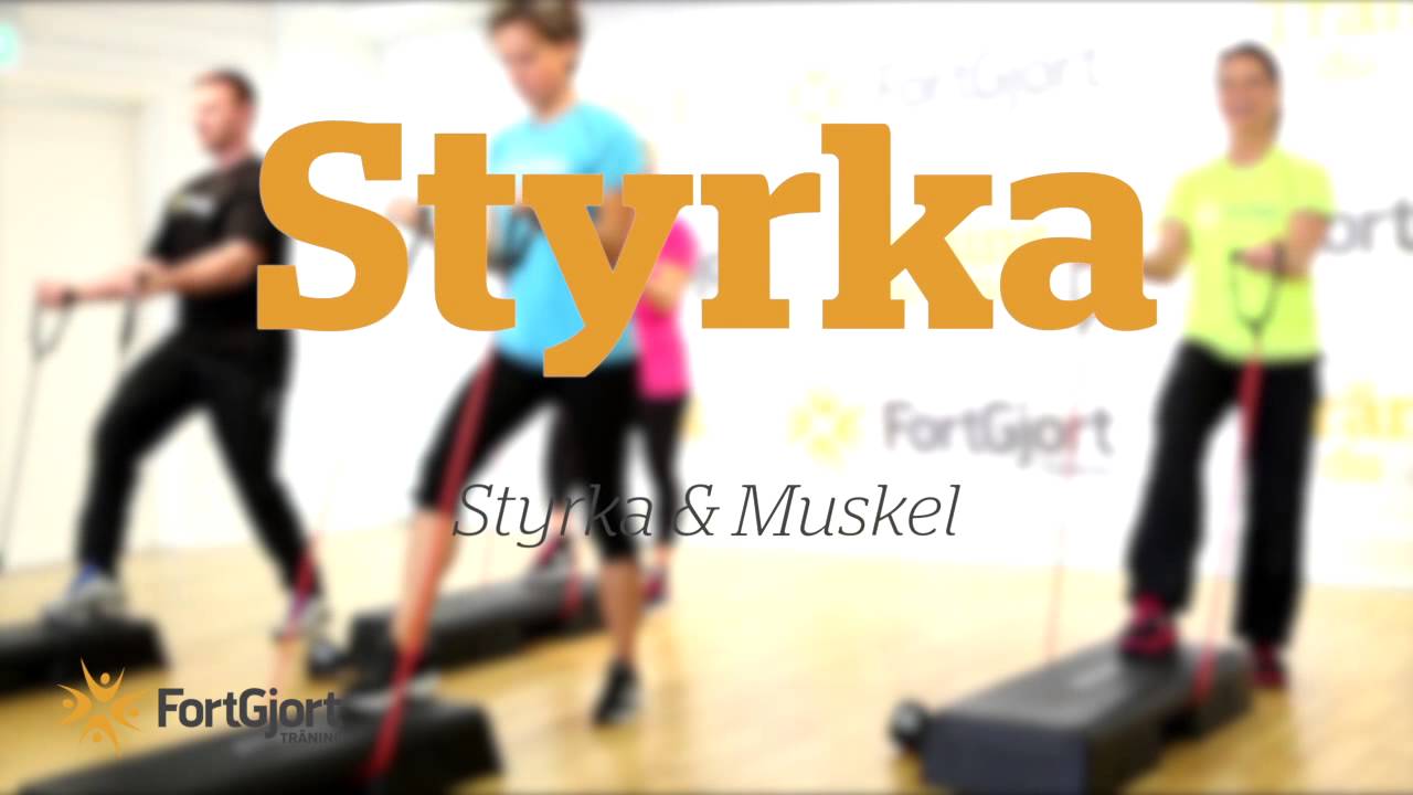 FortGjort Träning - KRAFT Styrka & Muskel - YouTube