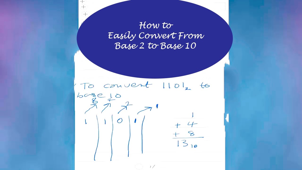 A Method For Converting From Base 2 To Base 10 YouTube a-method-for-converting-from-base-2-to-base-10-youtube