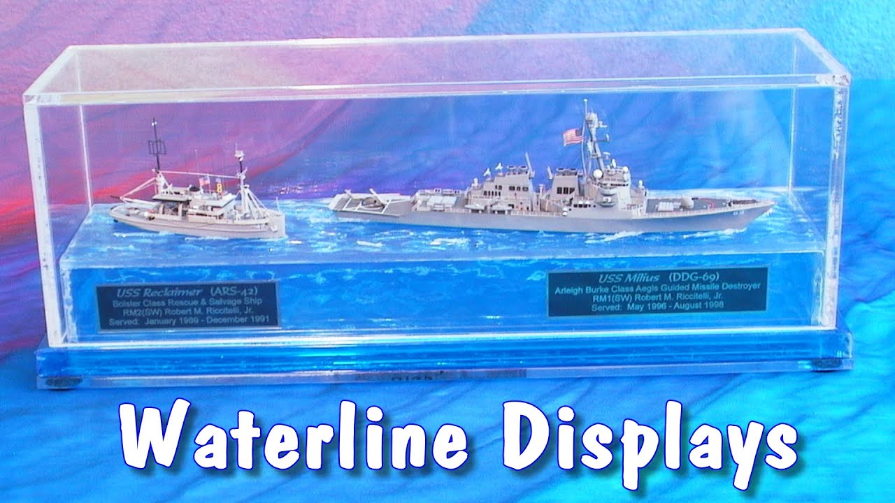 Realistic Water Ship Model Displays - YouTube