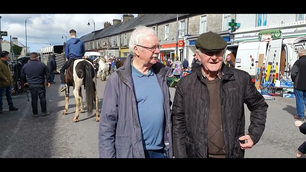 Listowel April horse 🐎 fair 2024 on the 1st Thursday of the month ...