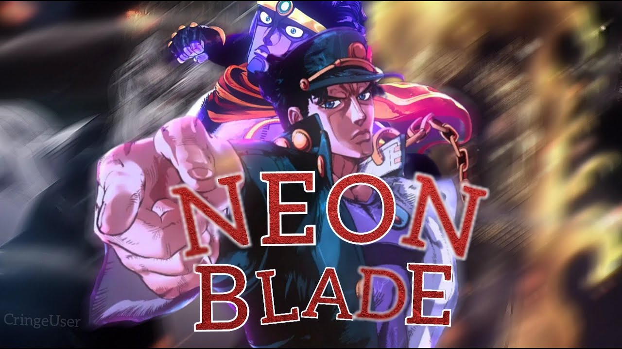 Jotaro edit |Neon Blade| specially for 200 sub - YouTube