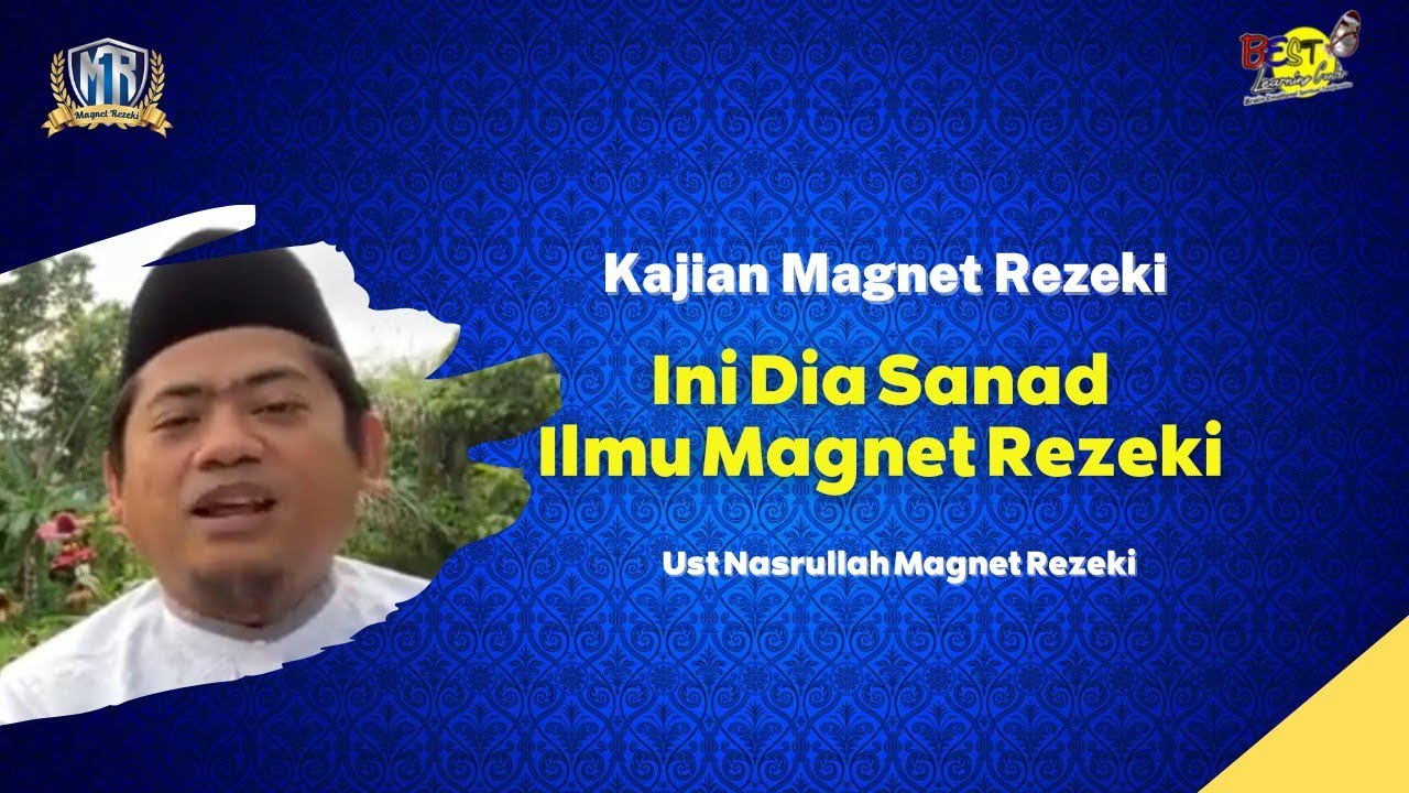 Ini Dia Sanad Ilmu Magnet Rezeki - Ust Nasrullah Magnet Rezeki - YouTube