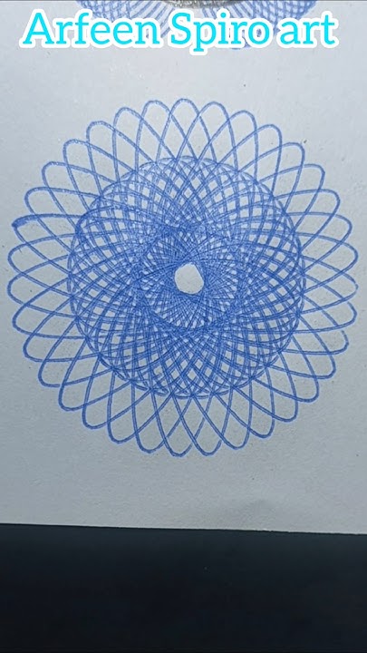 Crafting Beautiful Spirograph Designs: Simple Art Tutorial for Beginners"#spirograph #shorts ...