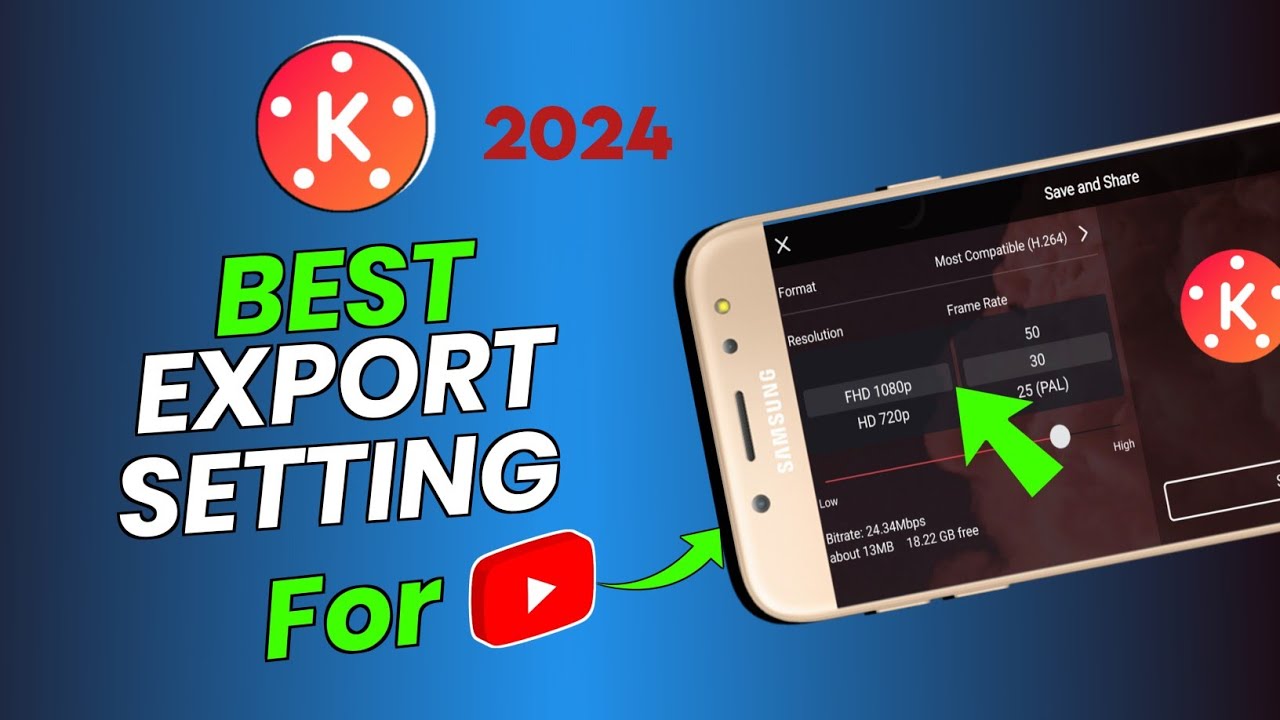 What are the export settings for YouTube videos?What are KineMaster ...