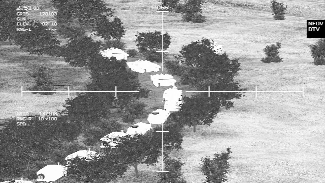 Entire Russian Convoy destroyed by drone guided artillery - ARMA 3 ...