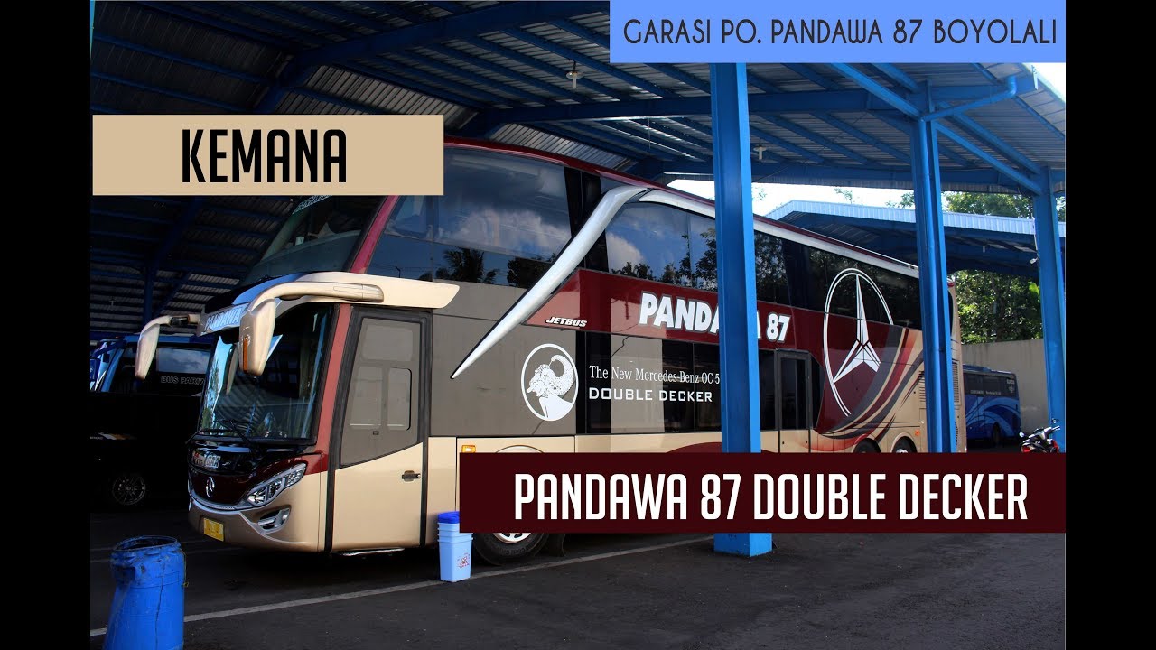 GARASI BUS PREMIUM || SAMBANG GARASI PANDAWA 87 Boyolali - YouTube