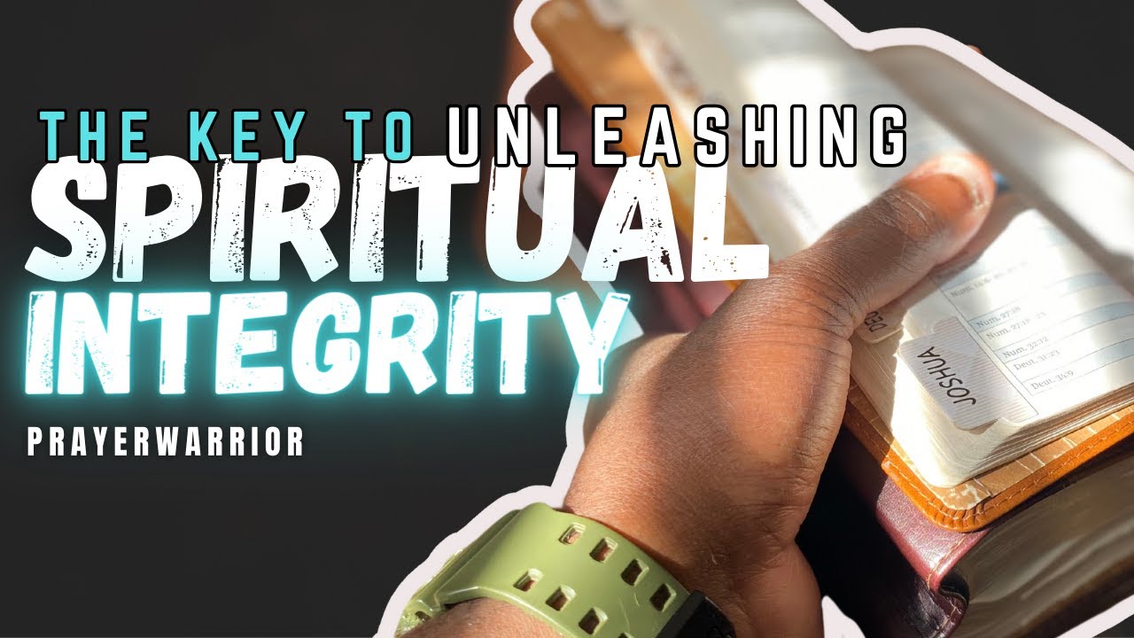 Do THIS to build SPIRITUAL integrity! - YouTube