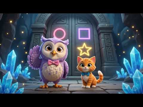 Project Atlantis | Bölüm 2: Atlantis'in Kapıları 🦉✨ | Şekilleri Öğrenelim