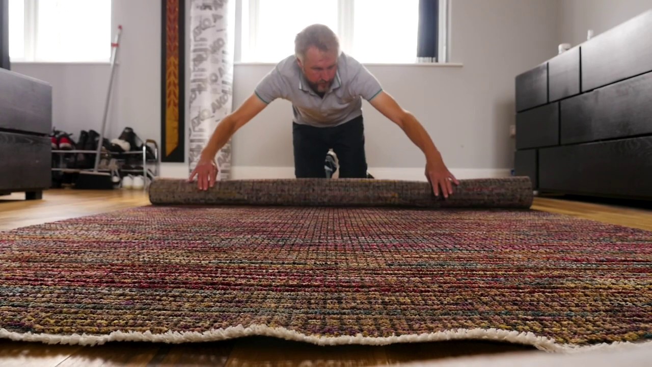 How to Properly Lay a Rug on AKO Underlay - YouTube