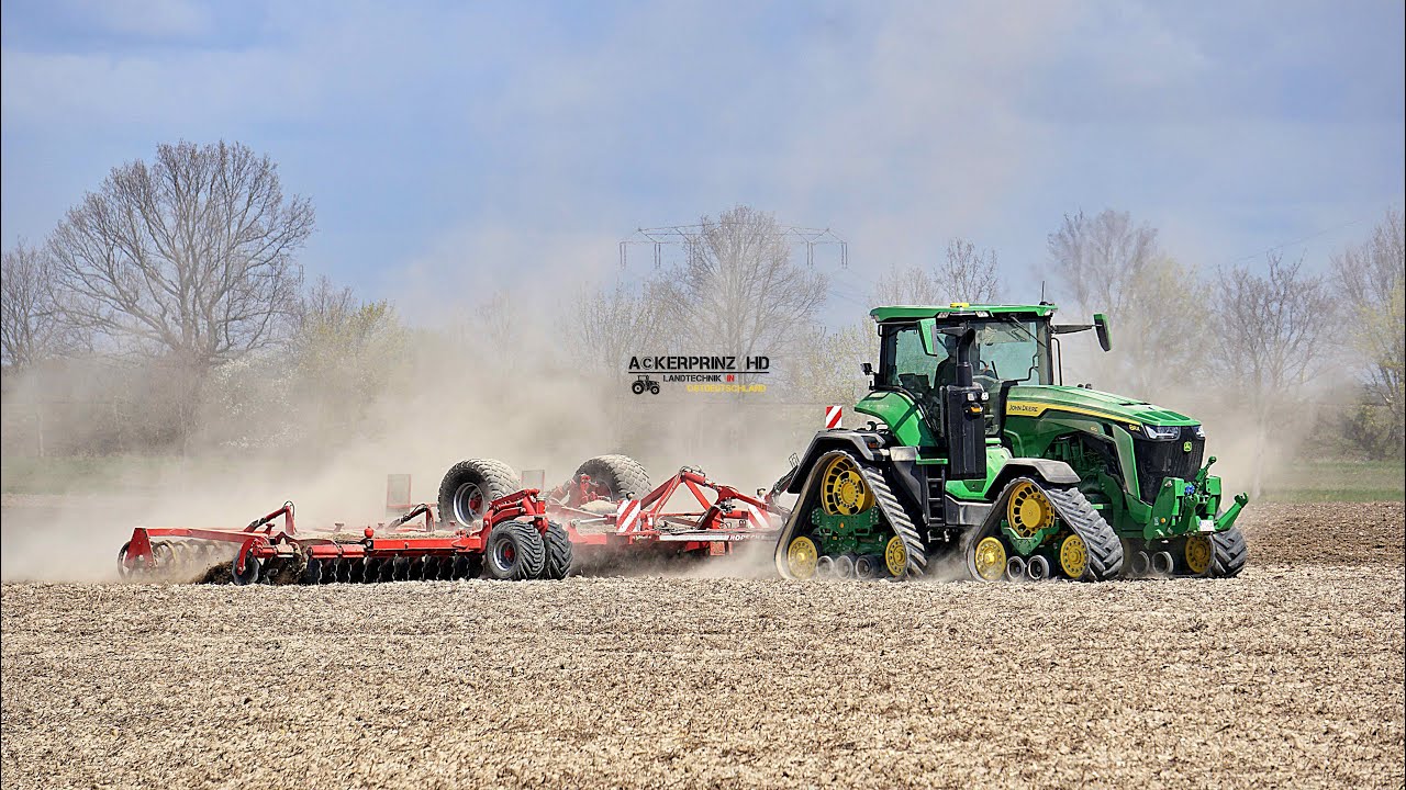 John Deere 8RX - The Green Beast! - YouTube