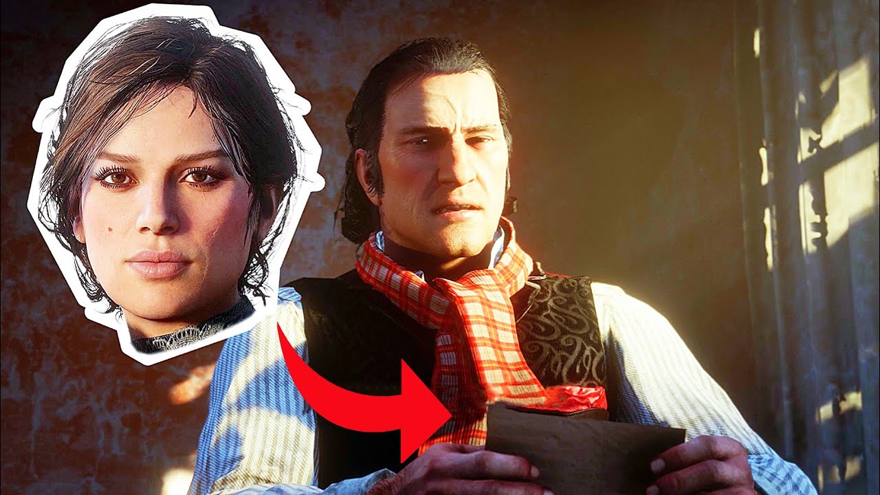 Did you notice Dutch's reaction to Mary Linton's letter? - RDR2 - YouTube