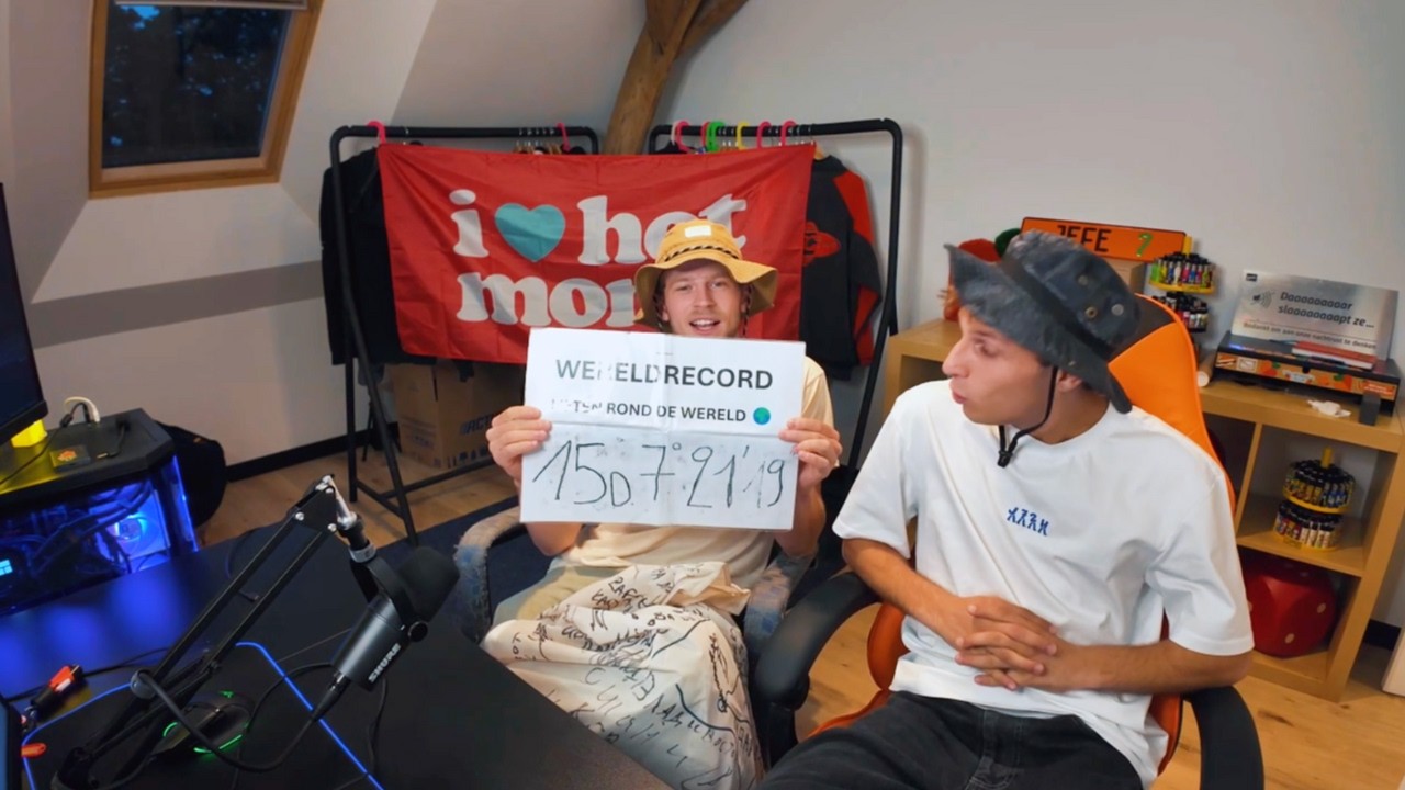 Belg verbreekt wereldrecord rond de wereld liften?! - YouTube