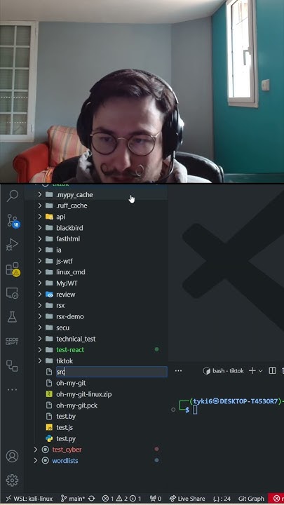 astuce vscode pour créer plusieurs dossier en même temps - YouTube