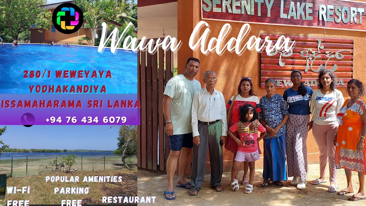 Visiting to Wawa Addara Lake Resort Katharagama Srilanka - YouTube