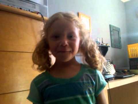 little girl says The F word - YouTube