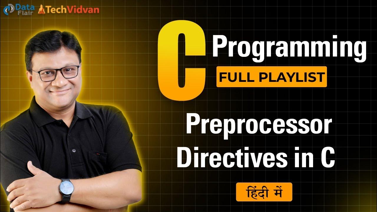 Preprocessor Directives in C | Macro Statements in C | Predefined Macros & Preprocessor Command ...