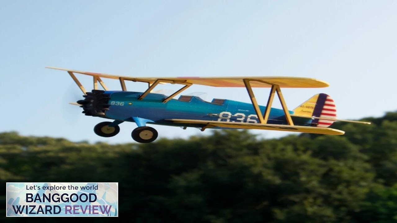 MinimumRC PT-17 Stearman Micro Scale 360mm Wingspan KT Foam RC Airplane ...