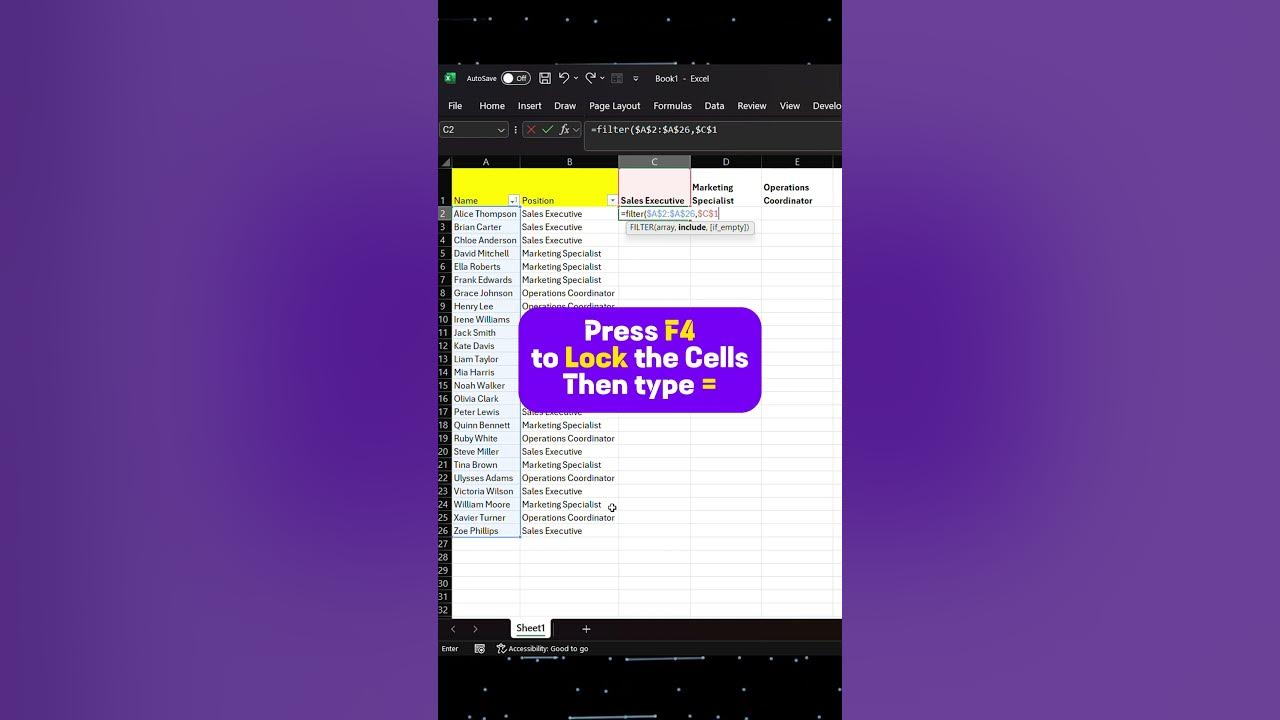 Mastering the FILTER Formula in Excel: Simplify Your Data Management # ...
