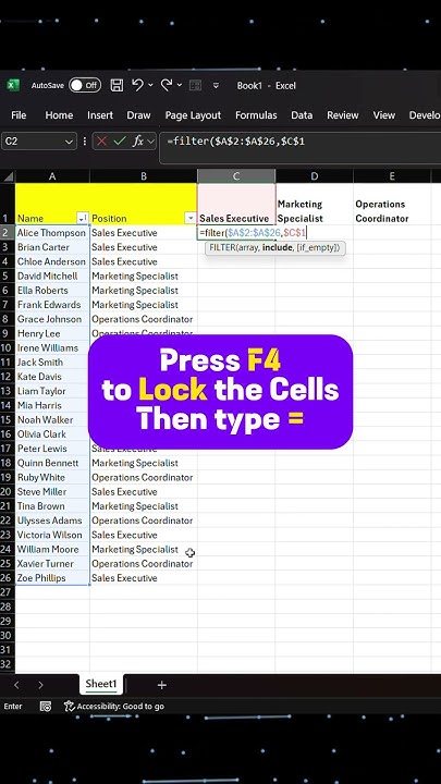 Mastering the FILTER Formula in Excel: Simplify Your Data Management # ...