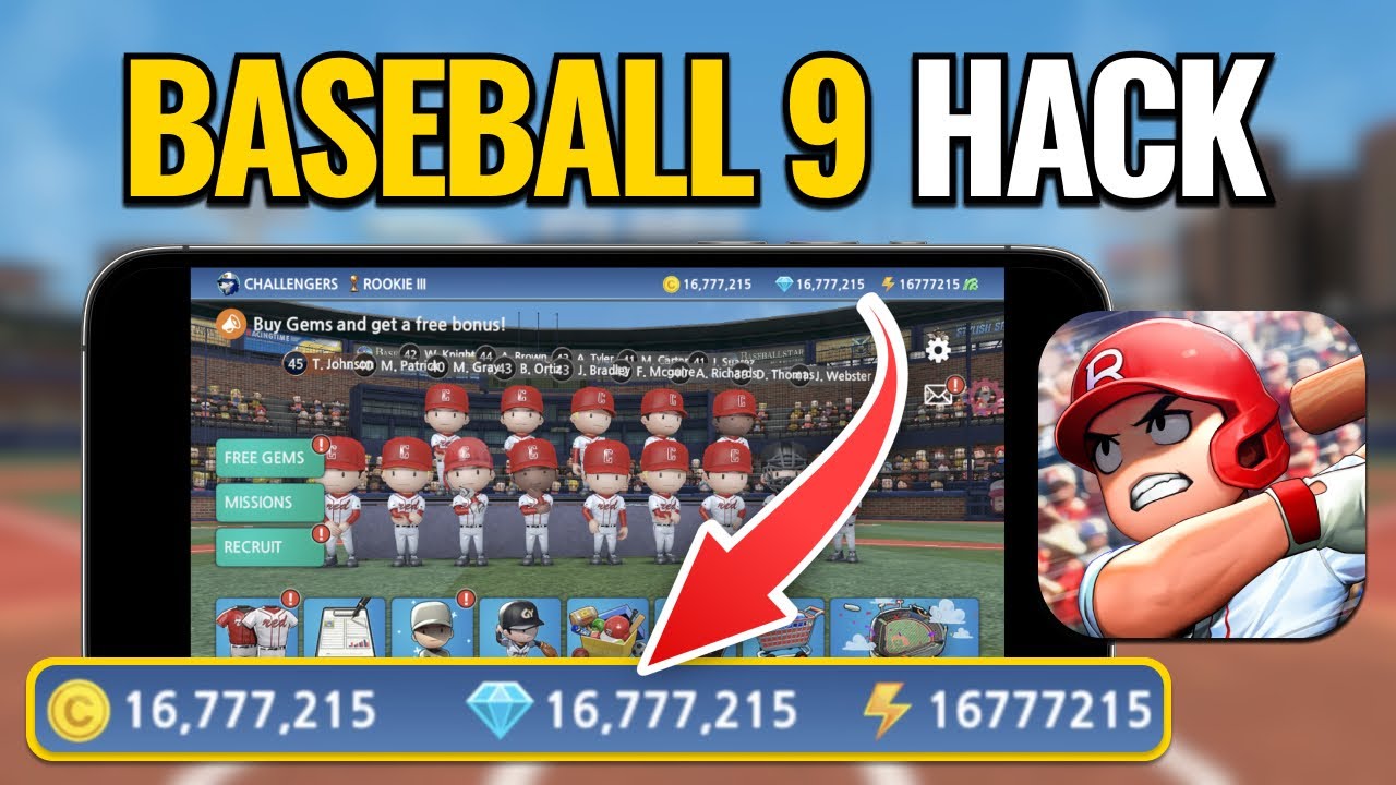 Baseball 9 Hack/Mod - How to Get Unlimited Gems Coins and Energy in ... Baseball 9 Hack/Mod - How to Get Unlimited Gems Coins and Energy in ...
