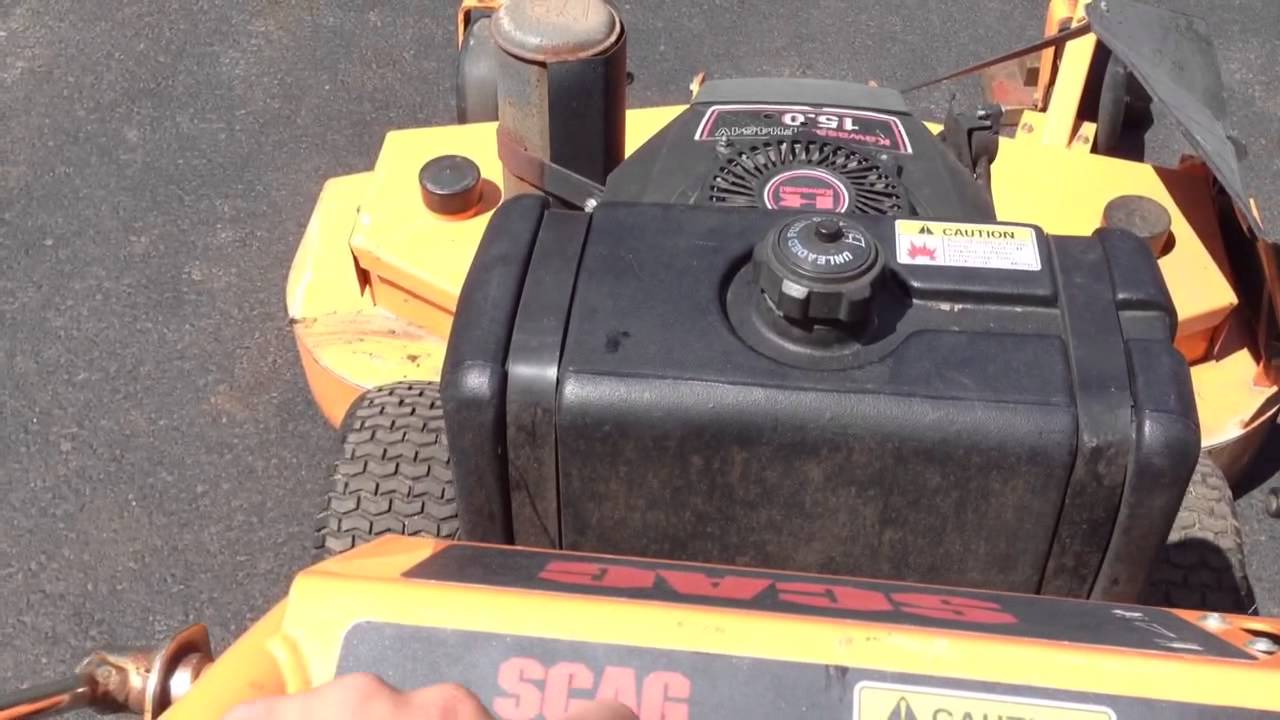 New Mower: Scag 48" Advantage - YouTube