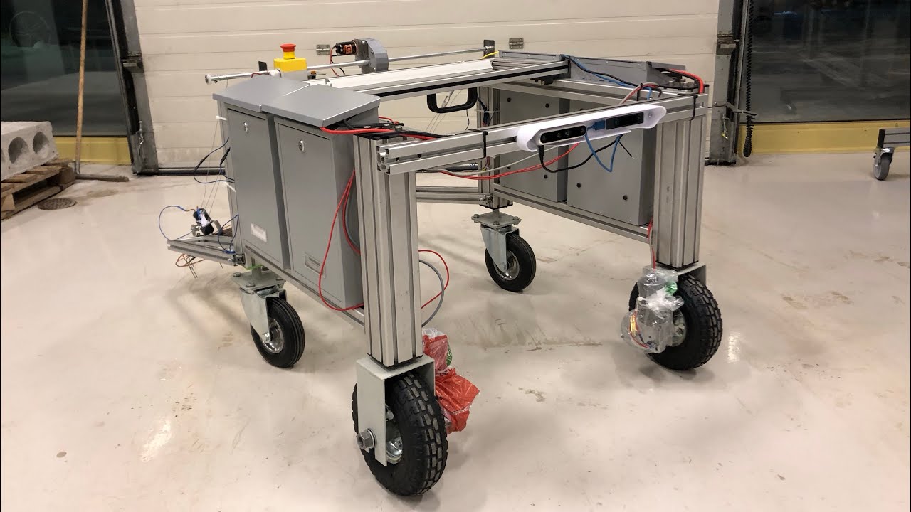 Autonomous robot for agriculture (prototype) - YouTube