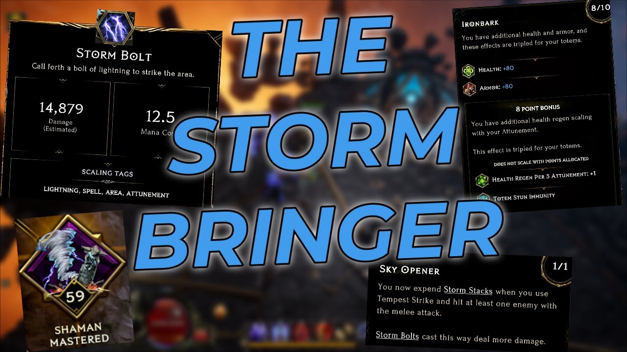 My Season 2 Last Epoch Build! | The STORMBRINGER - YouTube