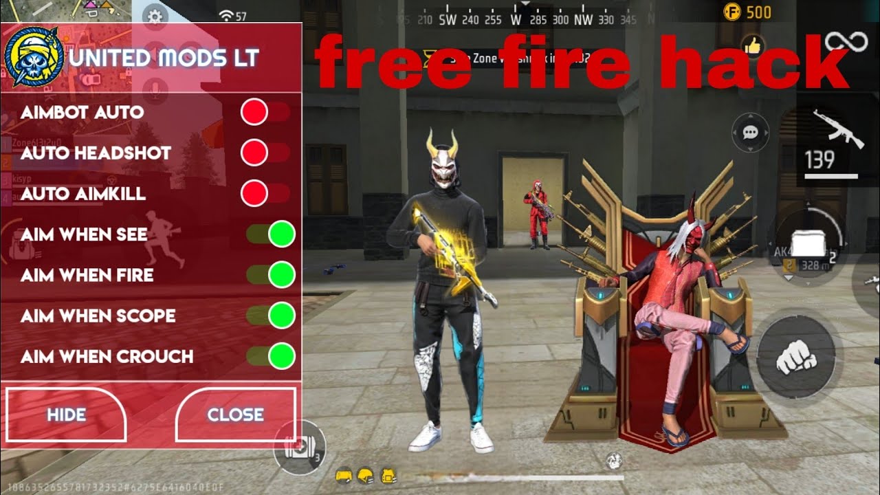 free fire headshot hack free fire max diamond headshot hack - YouTube