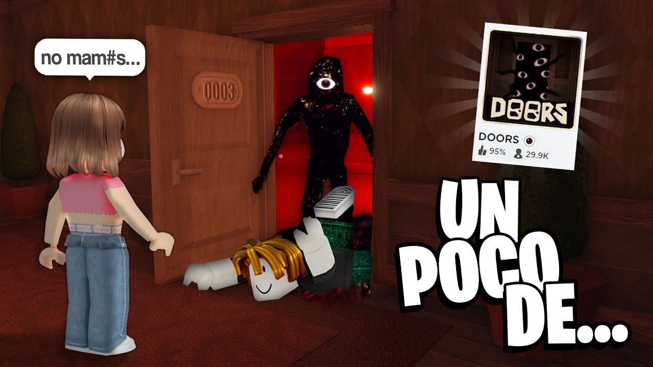 UN POCO DE DOORS EN ROBLOX 😳 - YouTube
