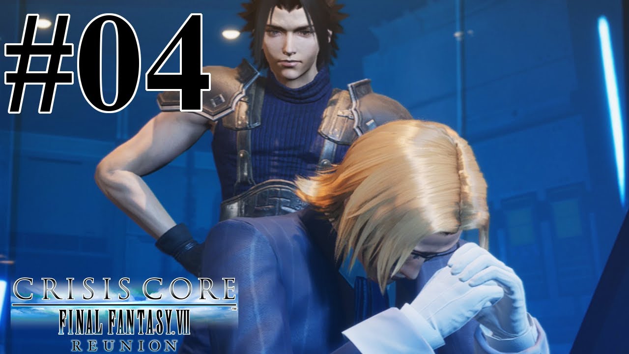 [Blind Let's Play] Crisis Core FFVII Reunion EP 4: Sector 8 - YouTube