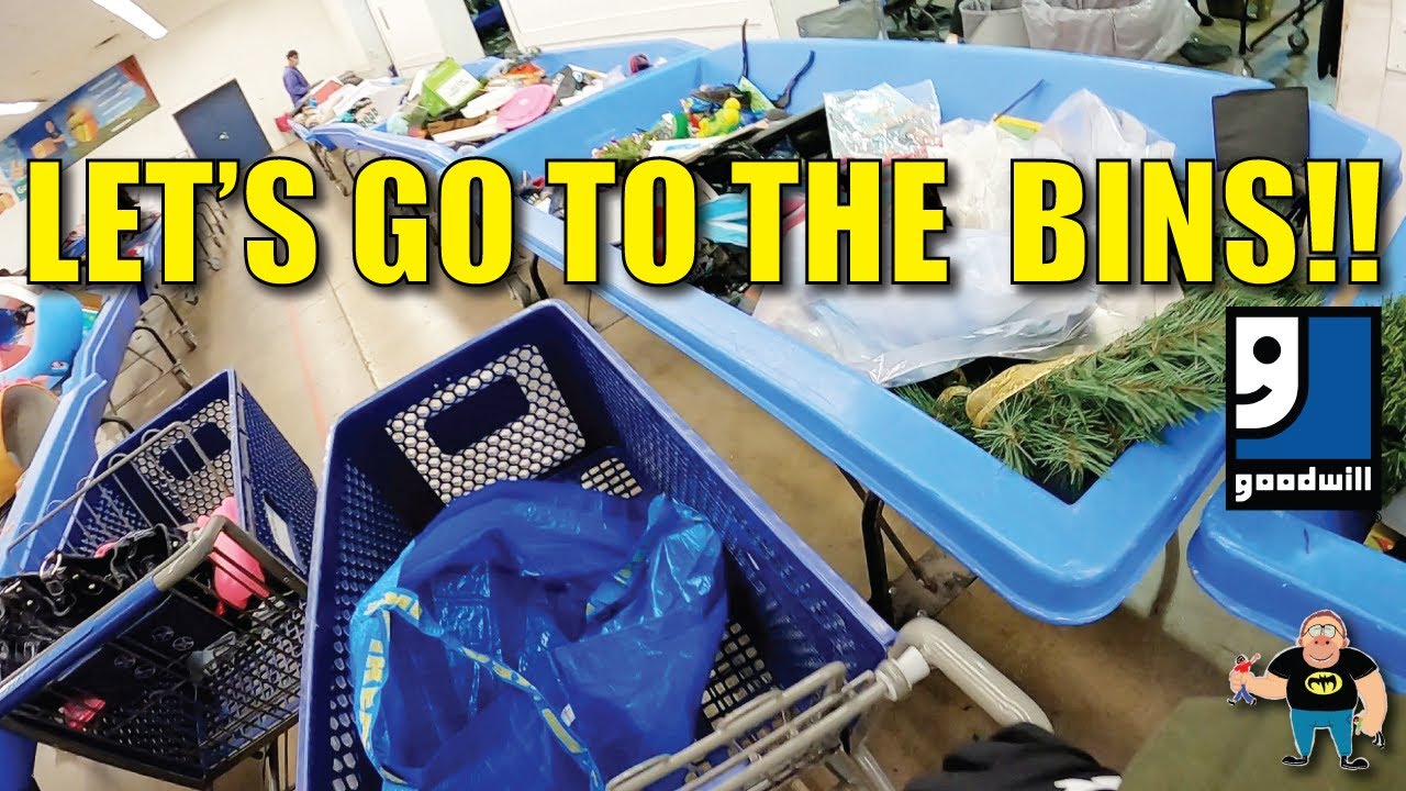 Thrifting the Goodwill Bins Outlet - Hunting for toys and plush to ...