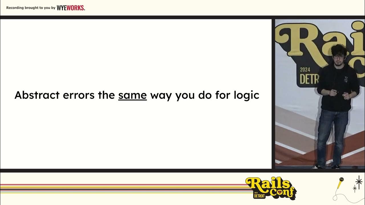 RailsConf 2024 - Ruby on Fails: effective error handling with... by Talysson Oliveira Cassiano ...