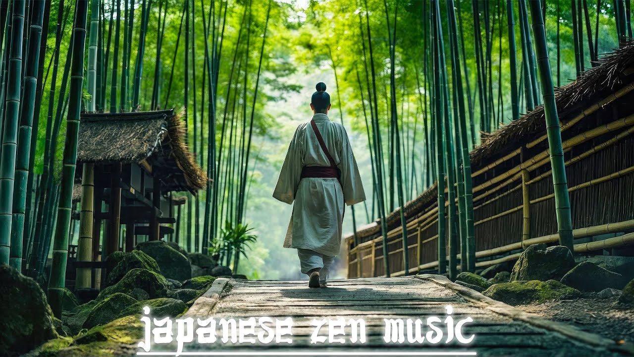 Zen inside The Bamboo Forest - Japanese Zen Music - For Meditation ...