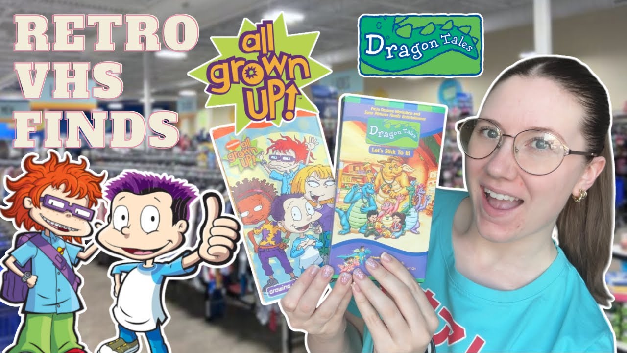 Thrift Shopping For Vintage 90s VHS Tapes! - YouTube