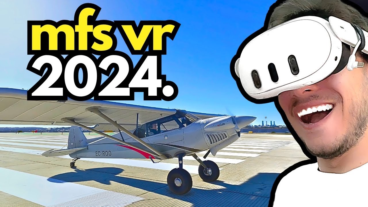 REALIDAD VIRTUAL en FLIGHT SIMULATOR 2024 (Meta QUEST) - YouTube
