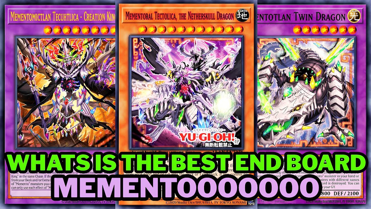 What is the best Memento END BOARD... - YouTube