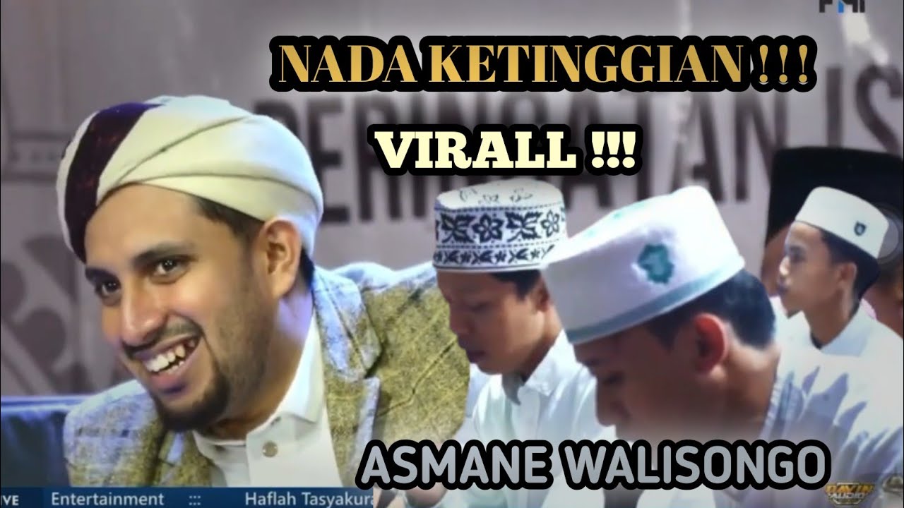 VOCAL KETINGGIAN!!! asmane Walisongo viral - YouTube