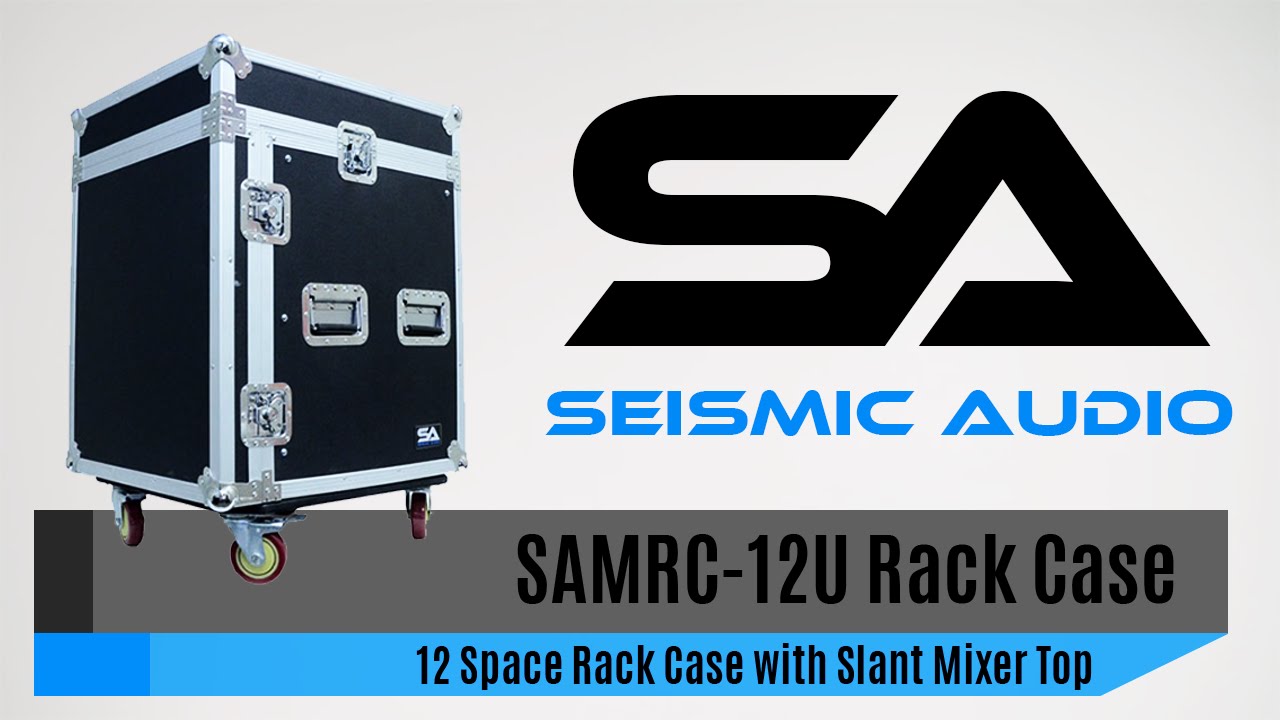 Seismic Audio SAMRC-12U 12 Space Rack Case (Official) - YouTube