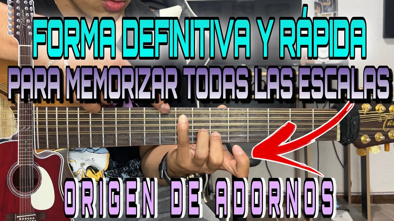 ¡Forma DEFINITIVA para APRENDER TODAS LAS ESCALAS! - ORIGEN de los ...