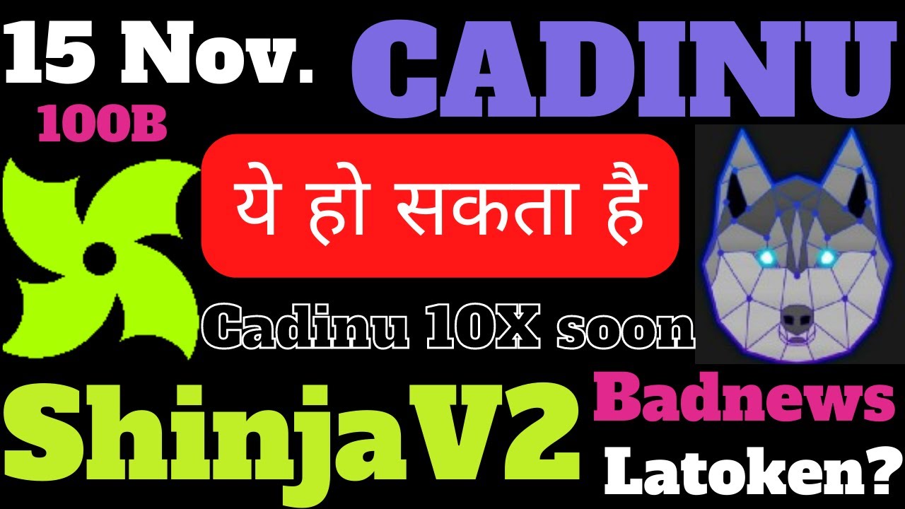 V2? | Shinja coin news today | Shinja coin | Shibnobi | cadinu token ...
