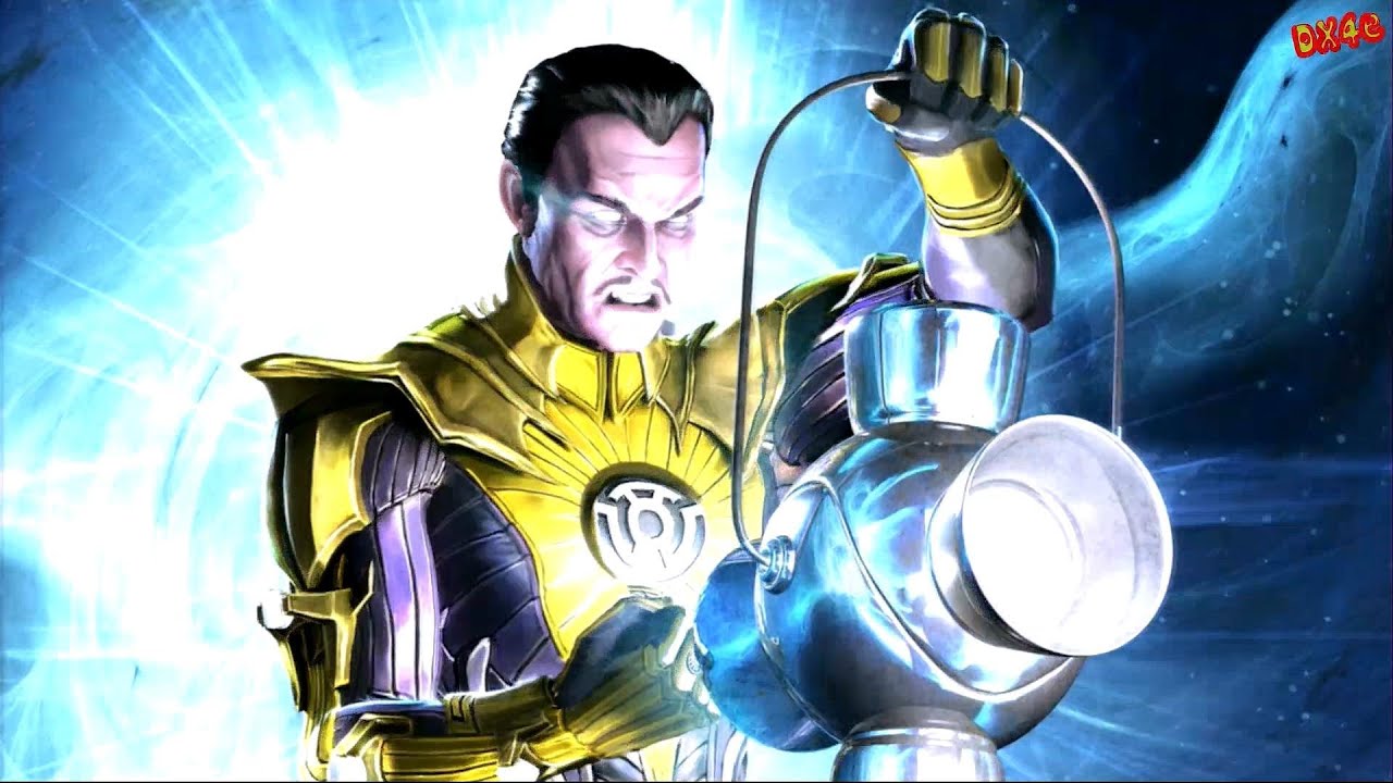 Injustice Gods Among Us Sinestro Arcade Ladder walkthrough with final ...